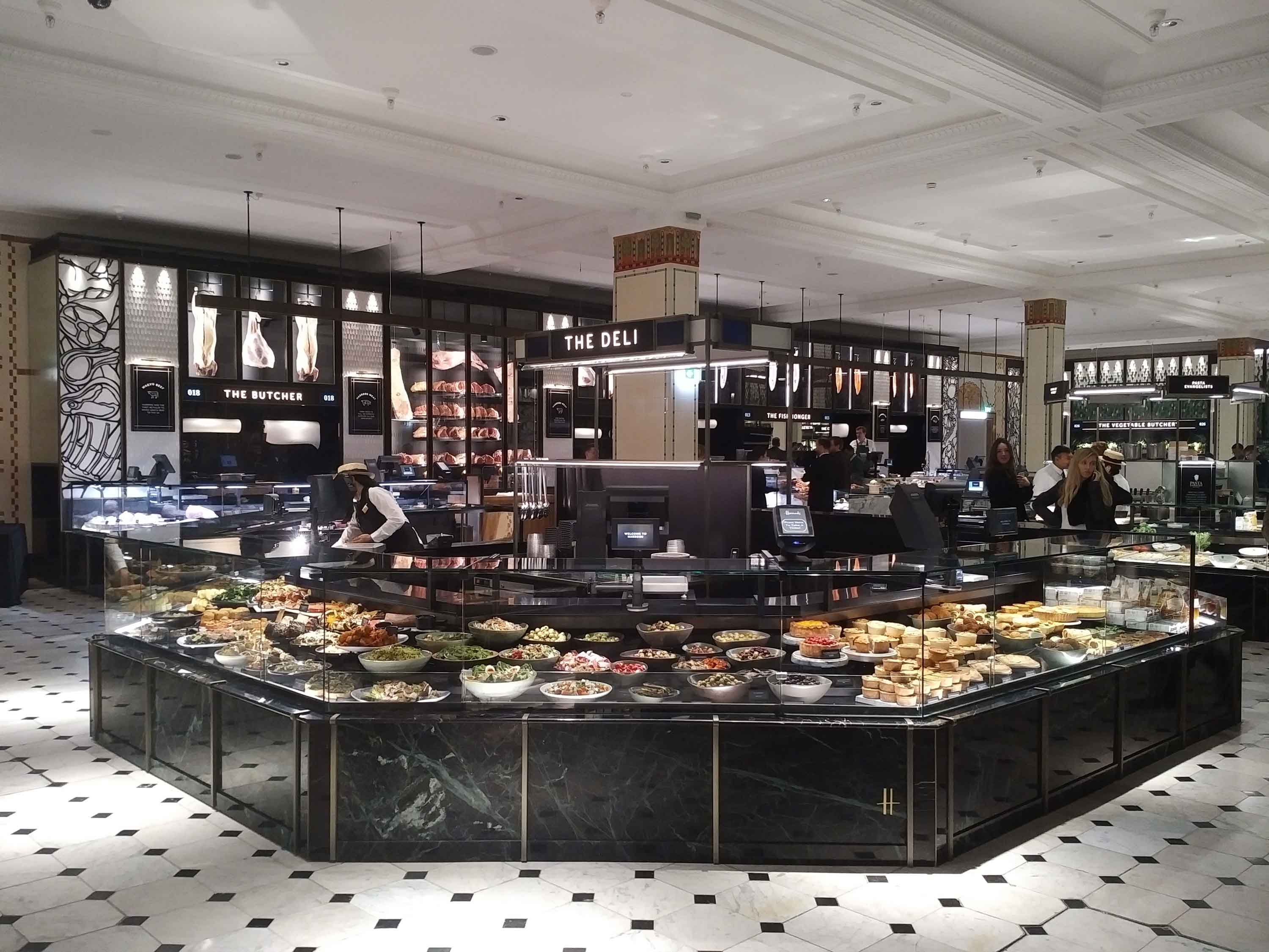 Harrods Food Court _ Harrods Food Halls – NIPOM